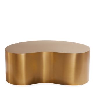 Jonathan Adler Large Brass Kidney Table | Bloomingdale's