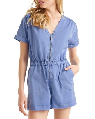 Splendid Emerson Zip Romper | Bloomingdale's