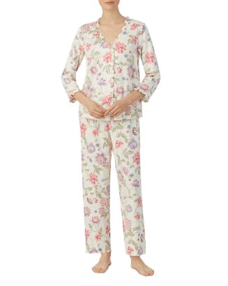 Ralph Lauren Ruffled Pajama Set | Bloomingdale's