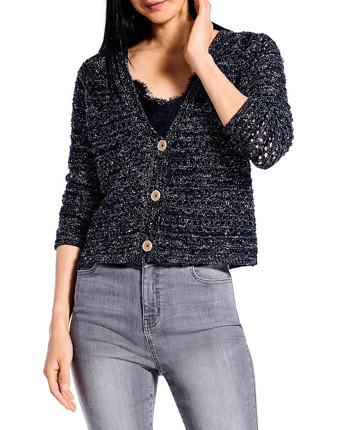 NIC+ZOE Crochet Cardigan Sweater | Bloomingdale's