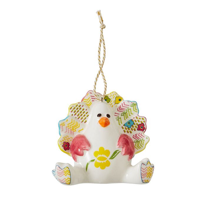 Spode Kit Kemp for Spode Timothy Turkey Patchwork Ornament | Bloomingdale's