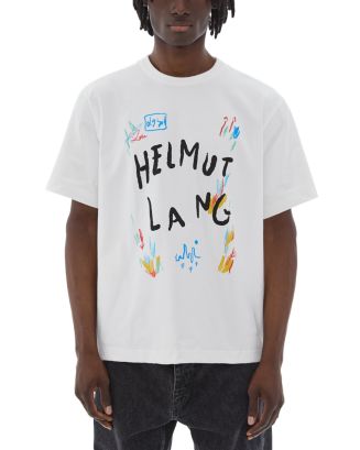Helmut Lang Cotton Graphic Tee | Bloomingdale's
