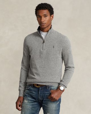 Click here for Polo Ralph Lauren Cashmere Regular Fit Quarter Zip... prices