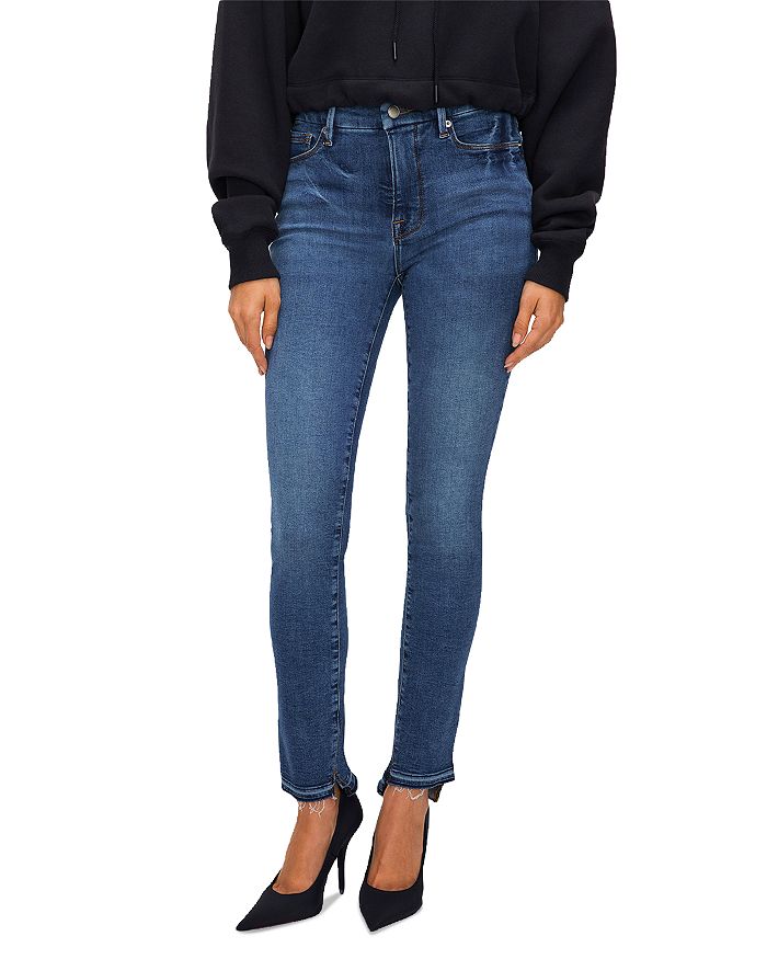 Good American Good Legs High Rise Skinny Jeans in Indigo502 ...