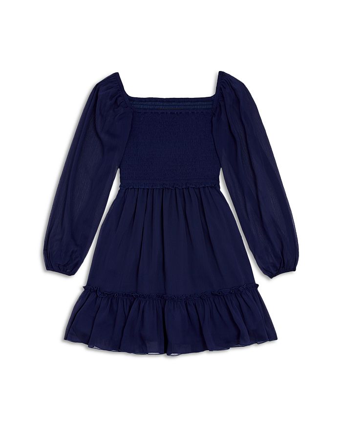 KatieJnyc Girls' Molly Long Sleeve Dress - Big Kid | Bloomingdale's