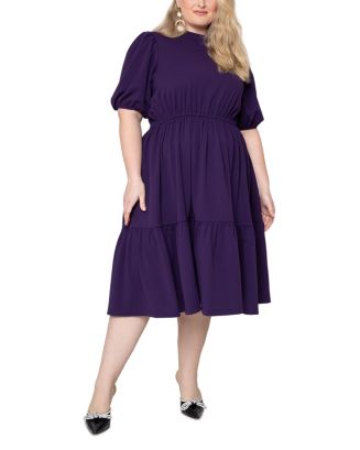 Leota Plus Miranda Puff Sleeve Dress | Bloomingdale's