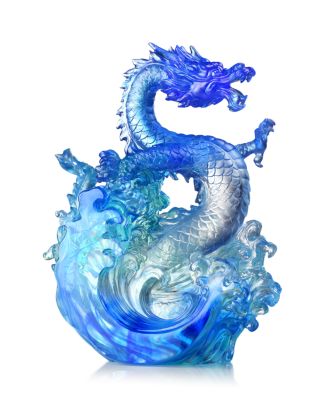 LIULI Dragon of Excellence Crystal Figure | Bloomingdale's Home