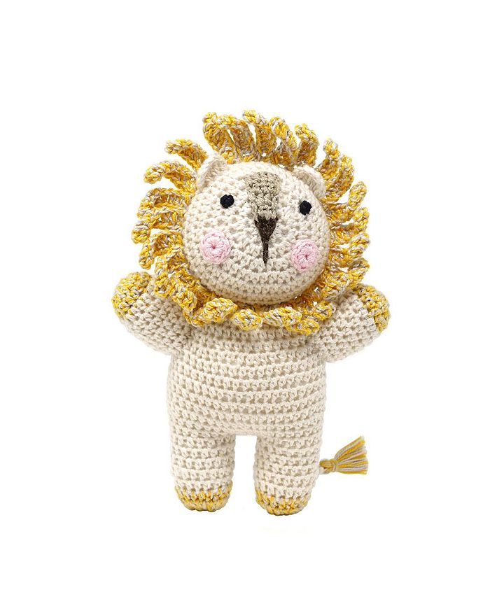 Melange Collection Little Crochet Lion Baby Toy - Ages 1-3 | Bloomingdale's