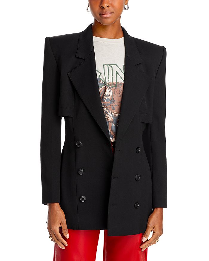 FRAME Fitted Storm Flap Blazer | Bloomingdale's