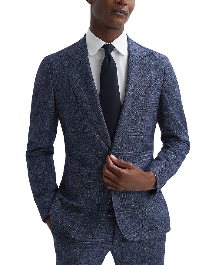 REISS Barrett Slim Fit Check Suit Jacket | Bloomingdale's