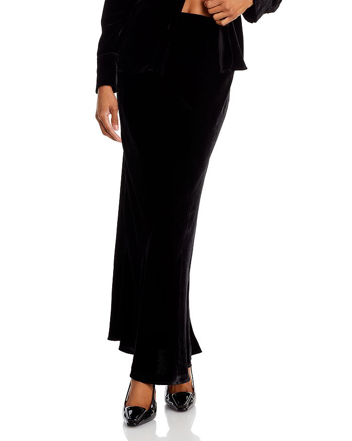 Rails Leia Velvet Maxi Skirt | Bloomingdale's