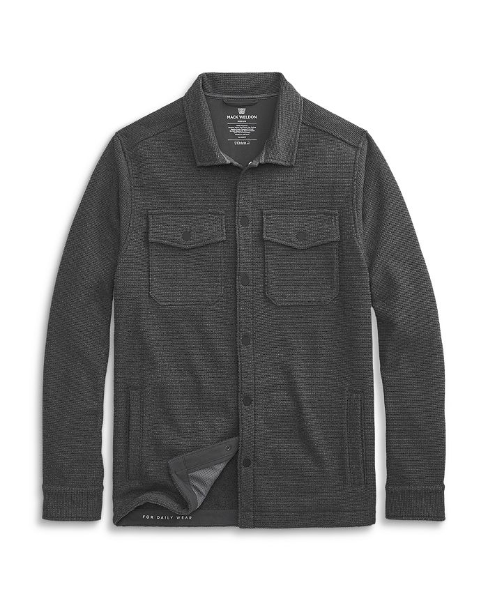 Mack Weldon Latiude Fleece Shirt Jacket | Bloomingdale's