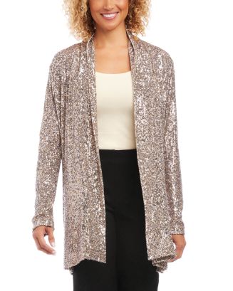 Karen Kane Sequined Duster Cardigan | Bloomingdale's