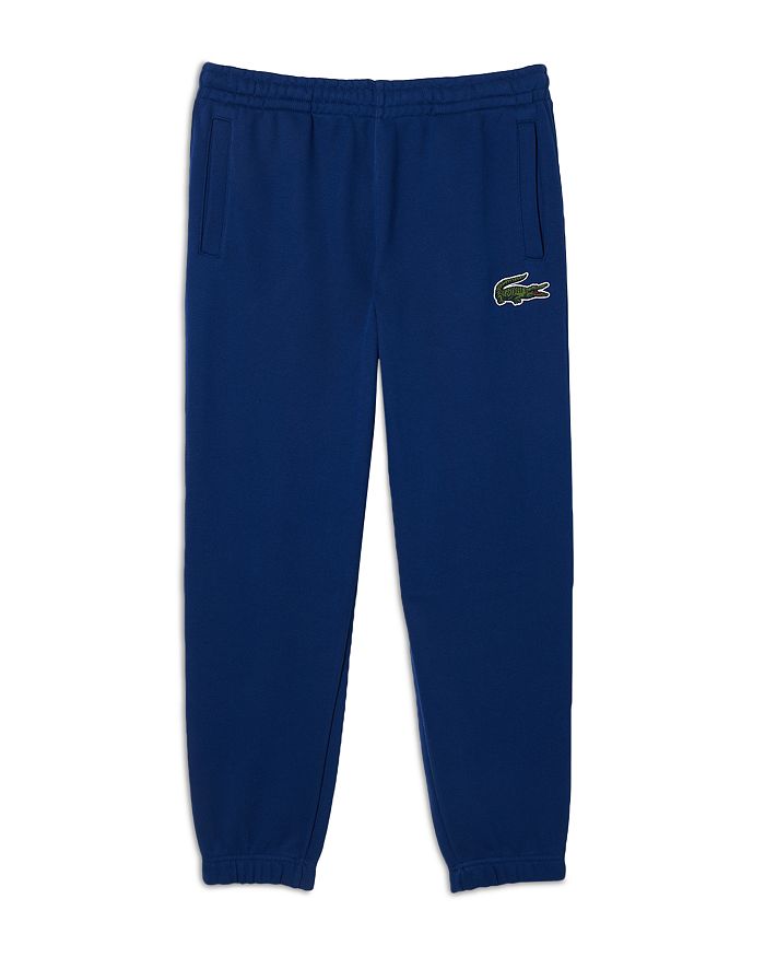 Lacoste Cotton Croc Patch Relaxed Fit Track Pants | Bloomingdale's
