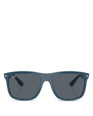 Ray-Ban RB4547 Solid Boyfriend Two Square Sunglasses, 60mm | Bloomingdale's