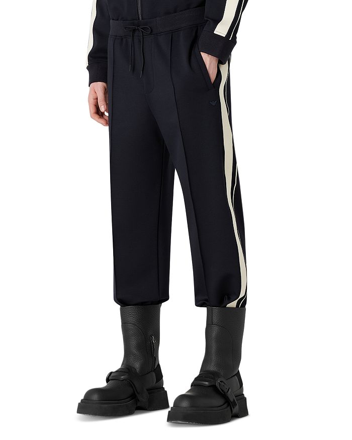 Emporio Armani Side Stripe Drawstring Joggers | Bloomingdale's