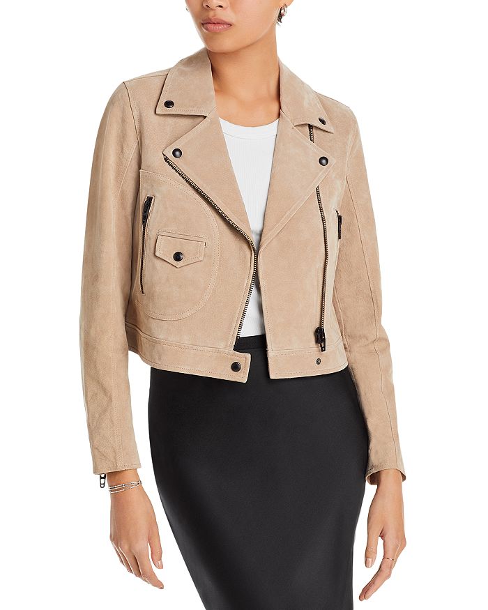 BLANKNYC Suede Moto Jacket | Bloomingdale's