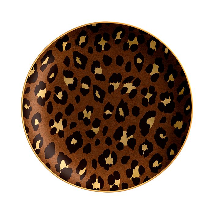 L'Objet Leopard Dessert Plate, Set of 4 | Bloomingdale's