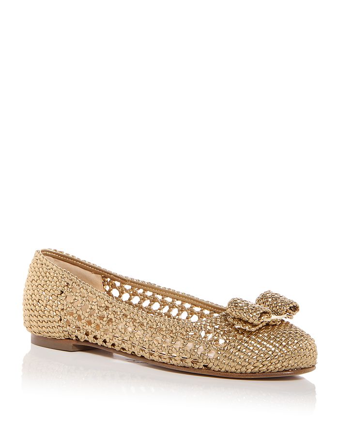 Ferragamo Women's Varina Woven Ballet Flats | Bloomingdale's