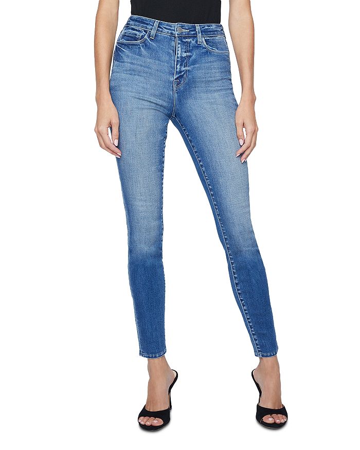L'AGENCE Monique Ultra High Rise Skinny Jeans in Laguna | Bloomingdale's