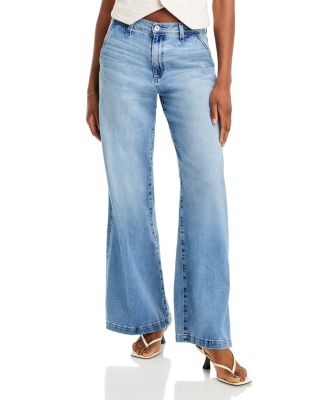 AG Stella Low Slung Palazzo Jeans in Dune | Bloomingdale's