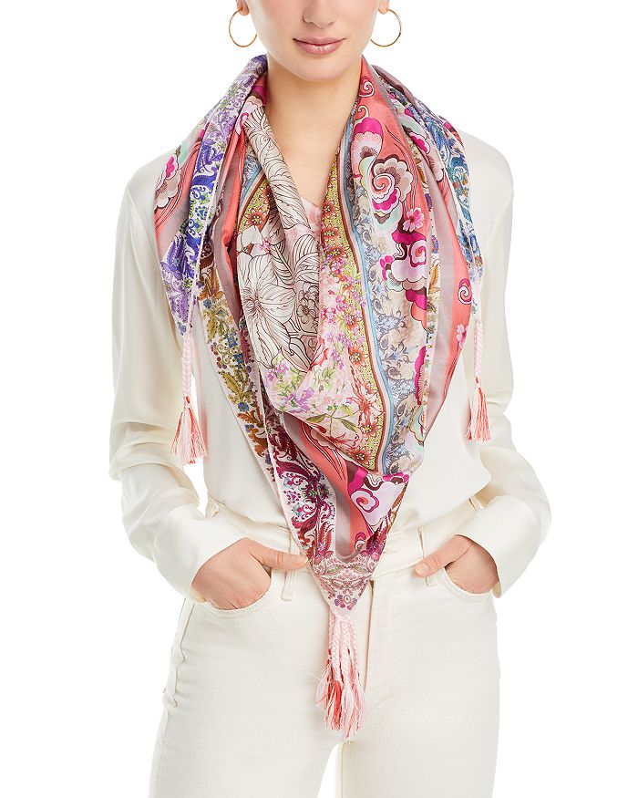 Johnny Was Modey Silk Scarf | Bloomingdale's