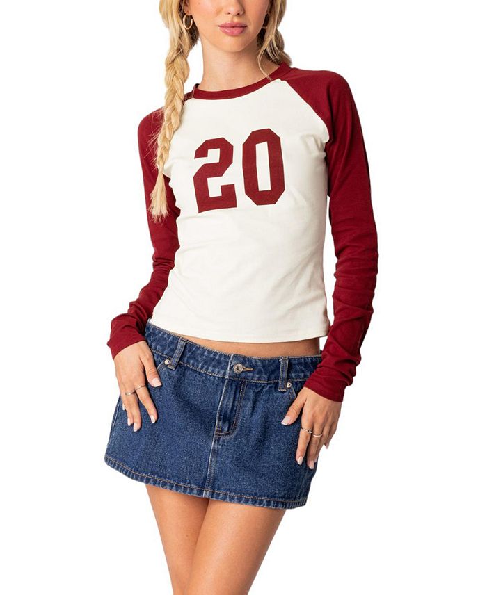 Edikted Feeling 20 Long Sleeve Tee | Bloomingdale's