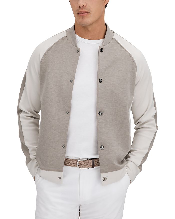 REISS Pelham Color Blocked Jacket | Bloomingdale's