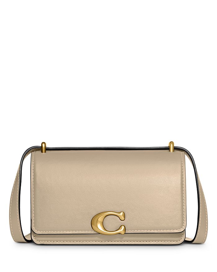 COACH Bandit Small Leather Crossbody | Bloomingdale's