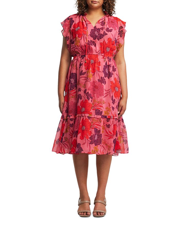 Estelle Plus Delta Dress | Bloomingdale's