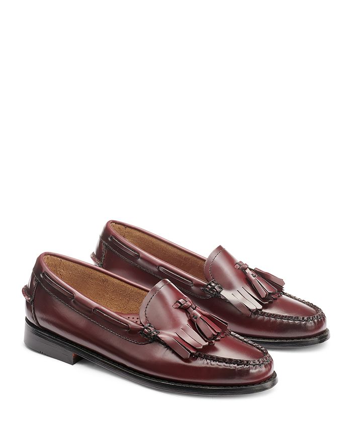 G.H.BASS Women's Esther Bax Slip On Tassel Loafer Flats | Bloomingdale's