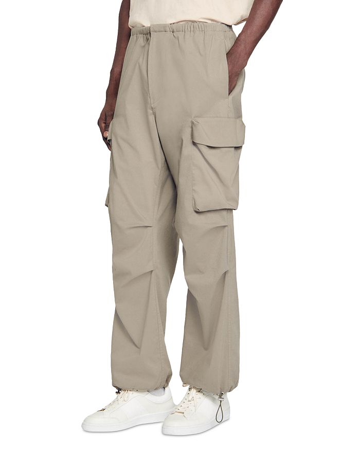 Sandro Pantalone Loose Fit Cargo Pants | Bloomingdale's