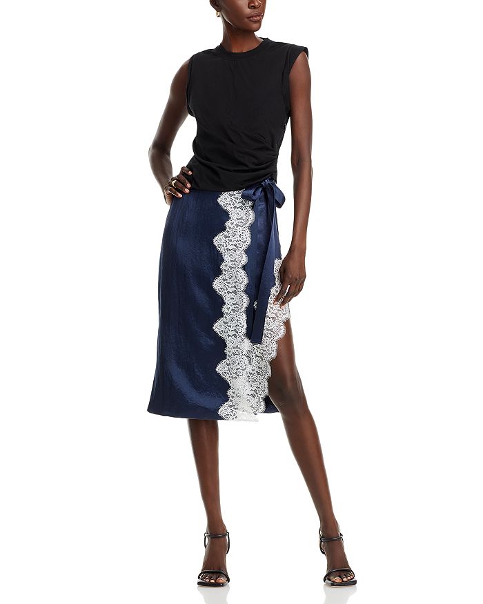 3.1 Phillip Lim Endless Loop Lace Trim Dress | Bloomingdale's