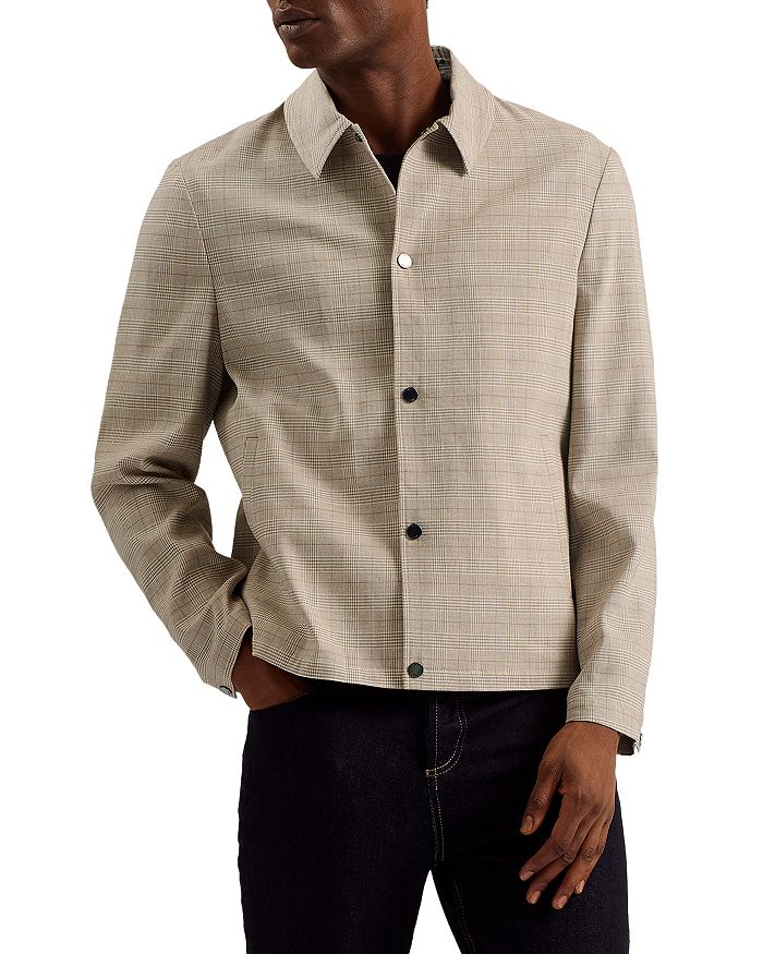 Ted Baker Lightweight Button Front Shirt Jacket | Bloomingdale's