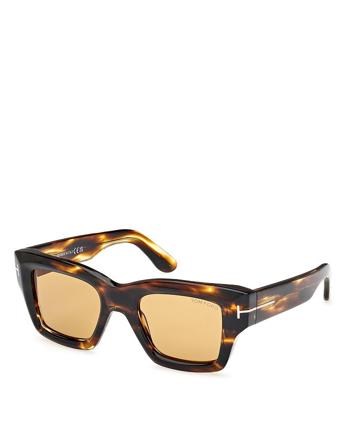Tom Ford Square Sunglasses, 50mm | Bloomingdale's