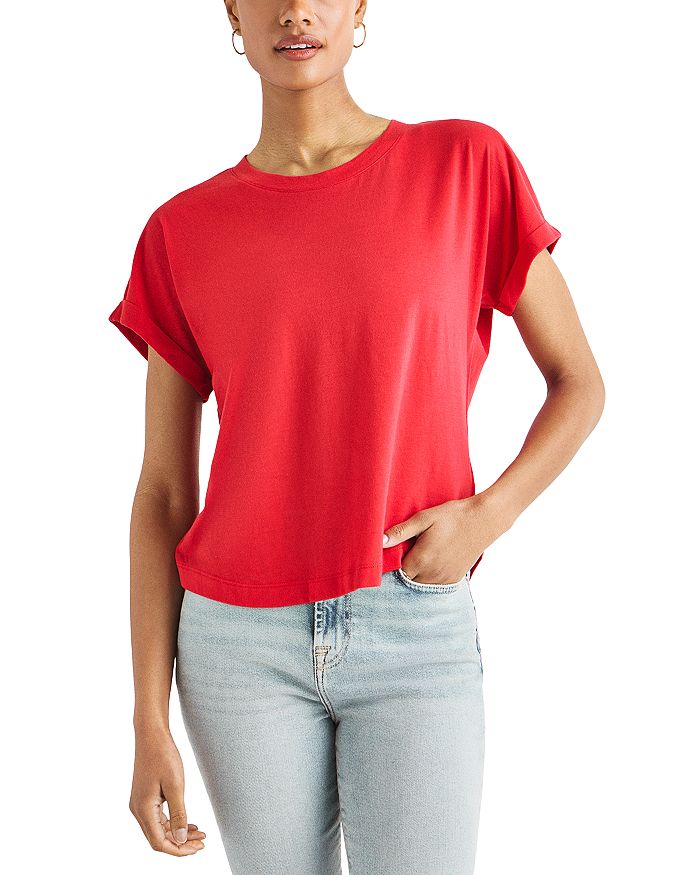 Splendid Skye Cuffed Tee | Bloomingdale's