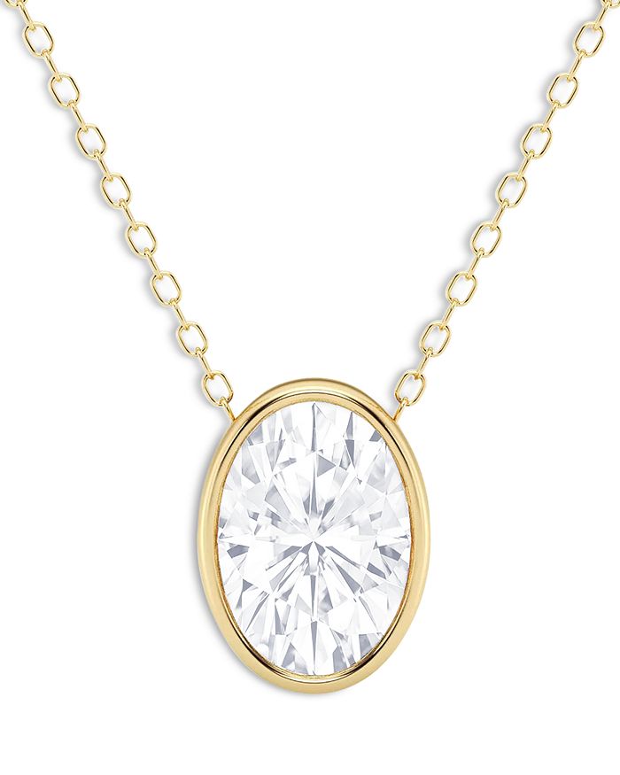 Bloomingdale's Fine Collection Certified Lab Grown Oval Cut Diamond ...