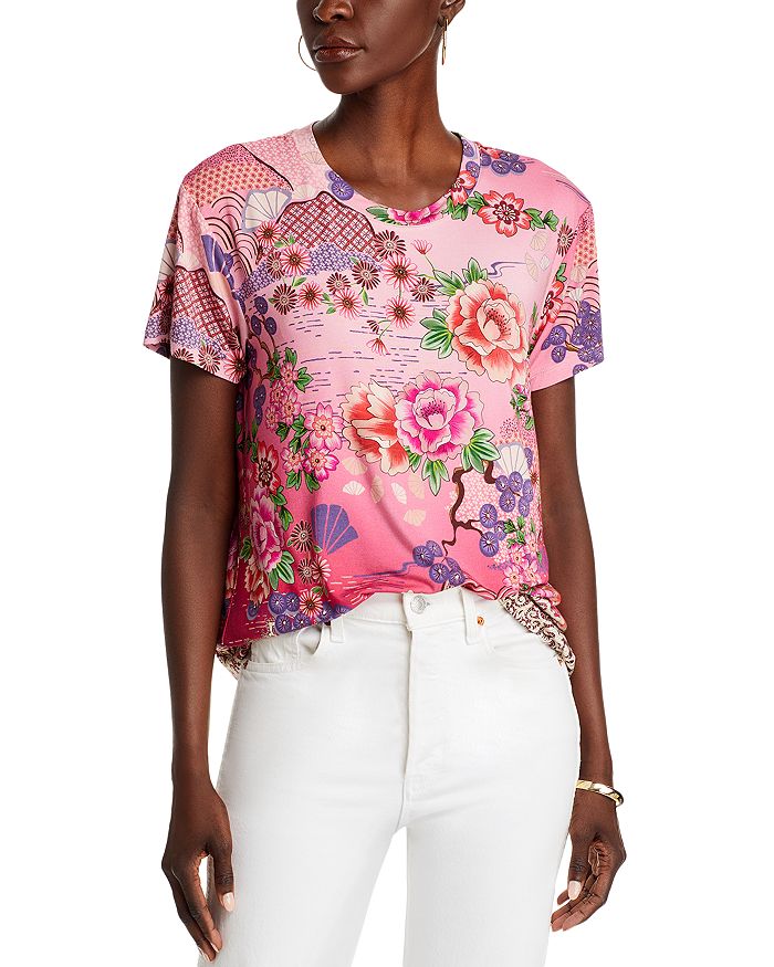 Johnny Was Printed Relaxed Tee | Bloomingdale's