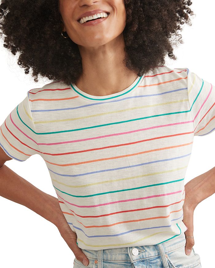 Marine Layer Swing Crewneck Tee | Bloomingdale's