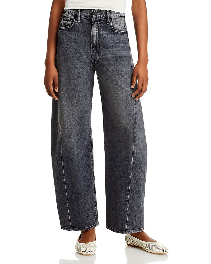 MOTHER The Half Pipe Flood High Rise Jeans in Outta Sight | Bloomingdale's