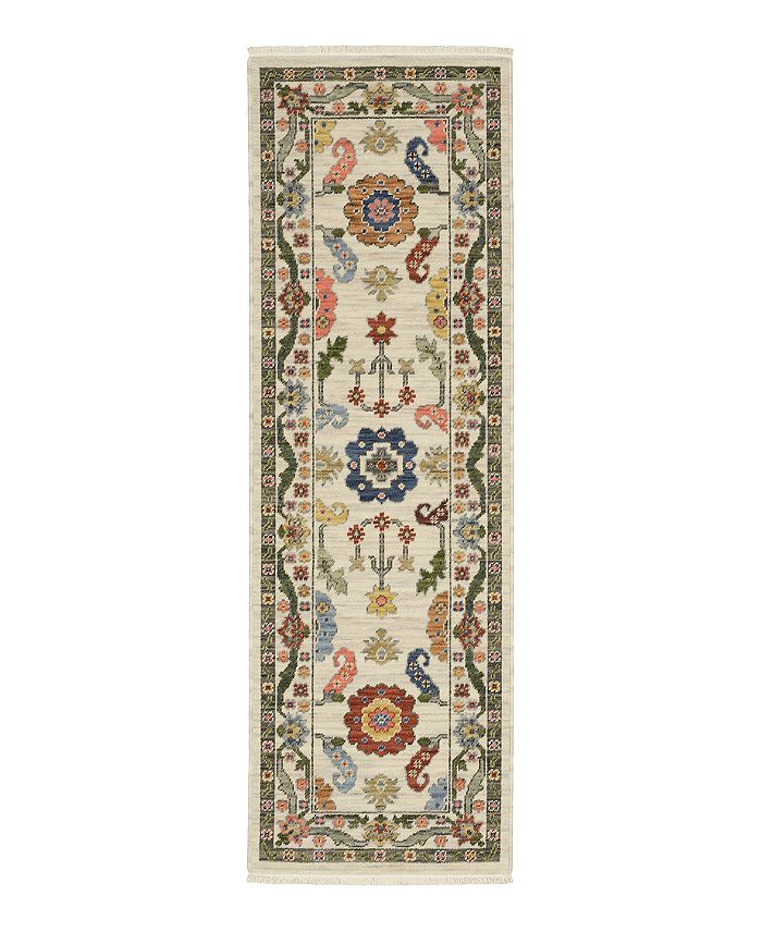Oriental Weavers Lucca 5506W Runner Area Rug, 2' x 6' | Bloomingdale's