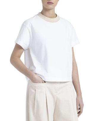 Peserico Contrast Trim Tee | Bloomingdale's