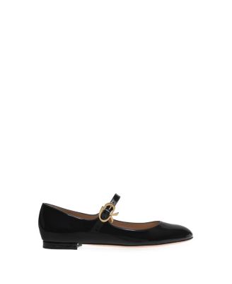 Click here for Gianvito Rossi Womens Mary Ribbon 05 Flats prices
