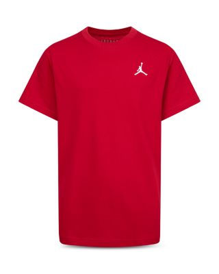 Click here for Jordan Boys Jordan Jumpman Air Embroidered Tee - B... prices