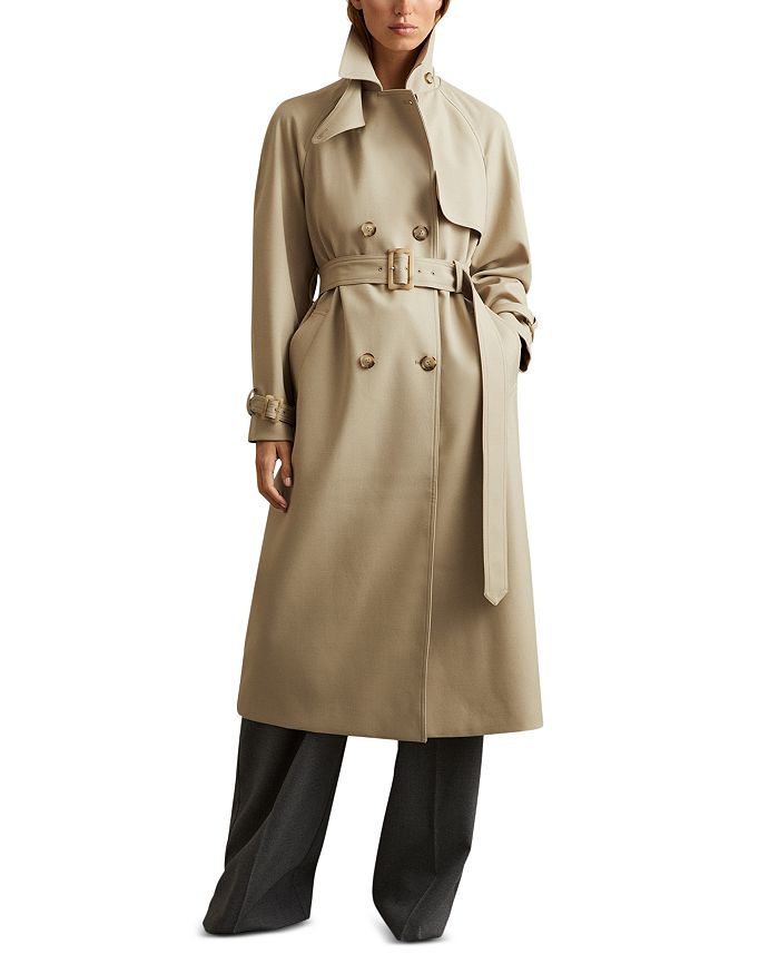 REISS Darcie Trench Coat | Bloomingdale's