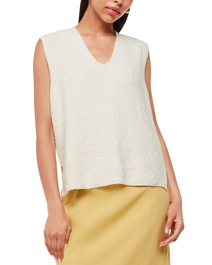 Whistles Textured Tank Top | Bloomingdale's