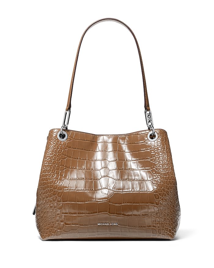Michael Kors Kensington Medium Leather Shoulder Tote Bag | Bloomingdale's
