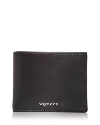 McQueen Alexander Bifold Leather Wallet | Bloomingdale's