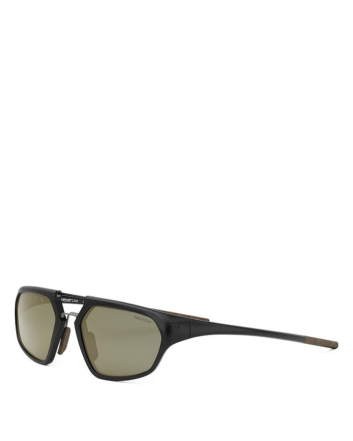 TAG Heuer Line Geometric Sunglasses, 55mm | Bloomingdale's
