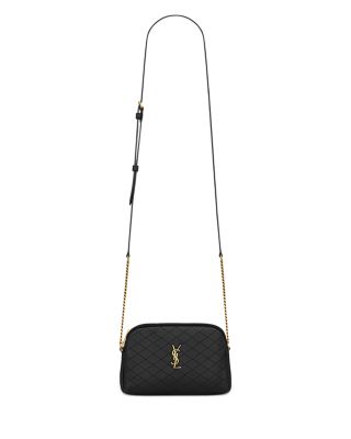 Click here for Saint Laurent Gaby Zipped Pouch in Quilted Lambski... prices